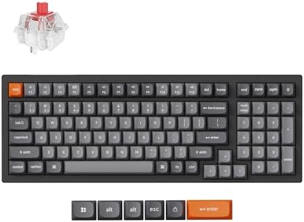 Keychron K4 Max Custom Mechanical Gaming Keyboard, Programmable Macros ...