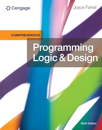 Bundle: Programming Logic & Design, Comprehensive, Loose-leaf Version ...