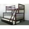 Amazon.com: Bedz King Bunk Bed with Twin Trundle, Twin Over Full ...