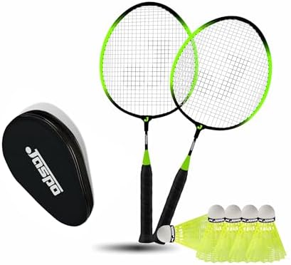Silver's Kids Aluminum Badminton Racquet Combo, SIL-JB190, 4 - Pack of ...