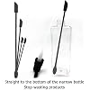 Amazon.com: Set of 8 Mini Spatulas Makeup Scraper, MaehSab Silicone ...