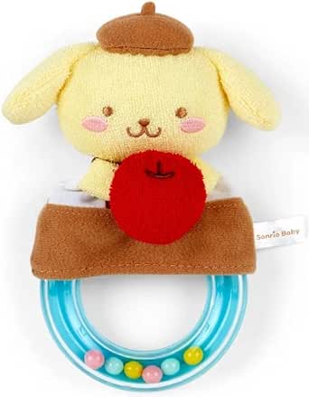 Amazon.co.jp: Naito Design Laboratory Sanrio Baby Rattles Pom Pom ...