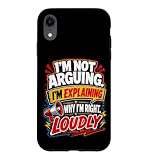 ・ブランド:I'm Not Arguing Quote Opinionated Humor・製造元:アマゾンによるマーチャンダイジング・モデル:Y08J70VKRHGJPIPHONE_XR・製造元/メーカー部品番号:Y08J70V...