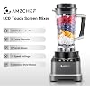 AMZCHEF 2000W 8-IN-1 Professional Smoothie Blenders for Kitchen with ...