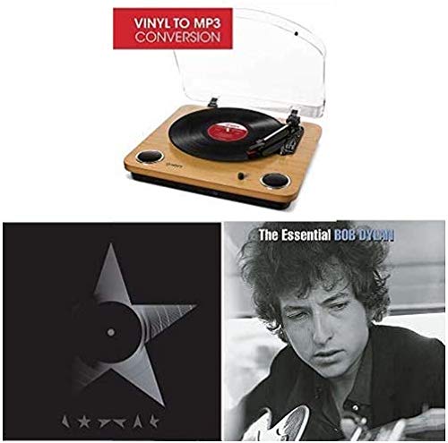 Blackstar Vinyl Ion Audio Max Lp Vinyl Record Player Turntable ...