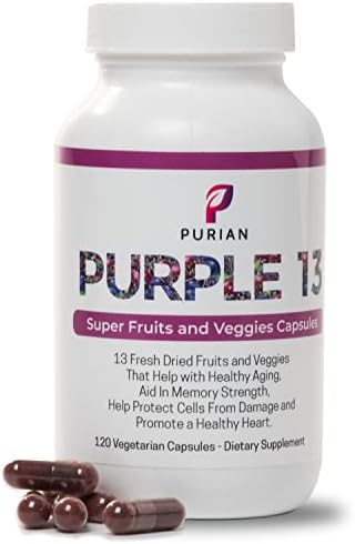 Amazon.com: PURIAN Purple SuperFood Fruit and Veggie Supplement Fresh ...