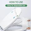Germiwipe 500Pcs Sanitized Toilet Seat Band,Hotel Essentials, Printed ...
