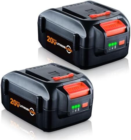 Amazon.com: FERRYBOAT 4.0Ah WA3520 Replacement for Worx 20V Battery ...
