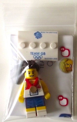 Lego Team GB Olympics Minifigures - Relay Runner Set #8909 (UK - Want ...