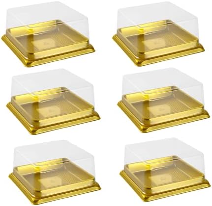 Amazon.com: Hewnda 50 Pack of Gold Cake Pans,bottom 3 inch X height 1-1 ...