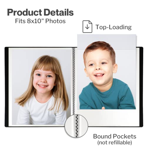 Snapklik.com : CRANBURY 8x10 Customizable Photo Album - (Blue), Poly ...