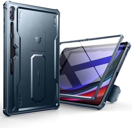 Dexnor Case, [Built in Screen Protector and Kickstand] Heavy Duty ...