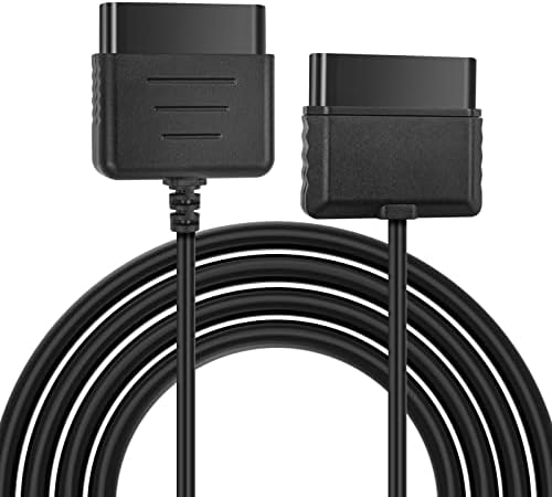 Amazon.com: tesha 2PACK PS2 Controller Extension Cable Cord 6ft/1.8m ...