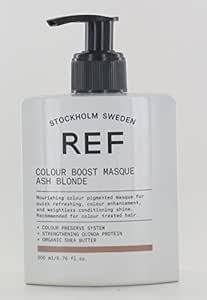 Amazon.com: REF Colour Boost Masque Ash Blonde 6.76oz : Beauty ...