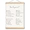 Amazon.com: DNEULYR Things I Can Control Mental Health Poster Hanger ...