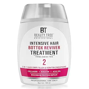 BEAUTY TREE Intensive Hair Bottox Reviver Treatment I Hair Fiber Filler ...