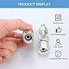 Airless Spray Gun Swivel Joint 1/4-Inch 360 Degrees Rotate Stainless ...