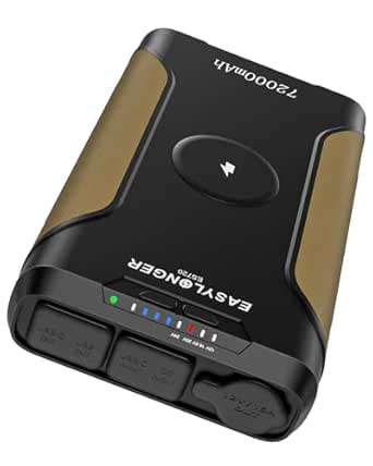 EASYLONGER ES720 CPAP Battery 266Wh CPAP Power Supply 12V 24V CPAP ...