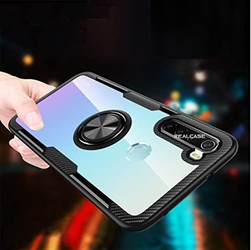 REALCASE Redmi Note 8 Back Cover Case | Hybrid Shock Proof Carbon Fiber ...