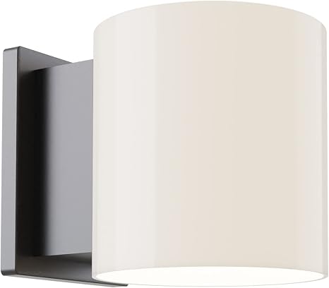 White LED Wall Sconces, Modern Up Down Wall Light Fixtures for Bathroom ...