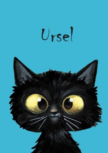 Buy Ursel: Ursel - Katzen - Malbuch / Notizbuch / Tagebuch: A5 - blanko ...