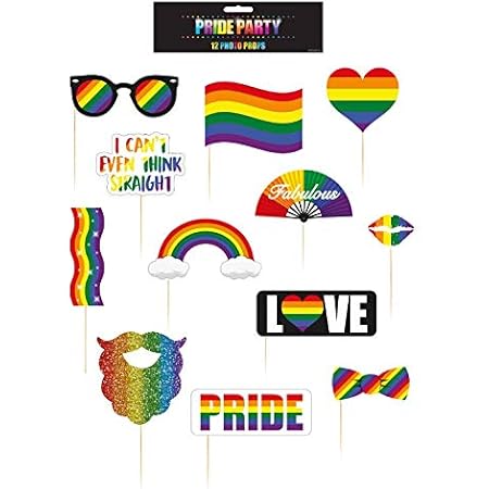 Henbrandt 1x Inflatable Rainbow Frame 80cm x 60cm Photo Booth Selfie ...