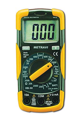 Metravi XB-30 Fully-protected Digital Multimeter : Amazon.in ...