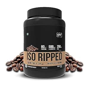 QNT ISO Ripped | Whey Protein Isolate Powder with L-Carnitine & CLA ...