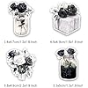 Amazon.com: Dark Aesthetic Stickers 80 Pcs, Black Rose Stickers Goth ...