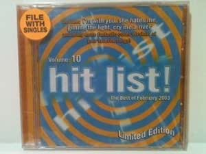 Hit List 10: The Best of February 2003: Amazon.co.uk: CDs & Vinyl