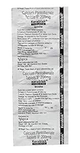 Buy Kerablak 200mg Tablets 10'S Online at Low Prices in India - Amazon.in