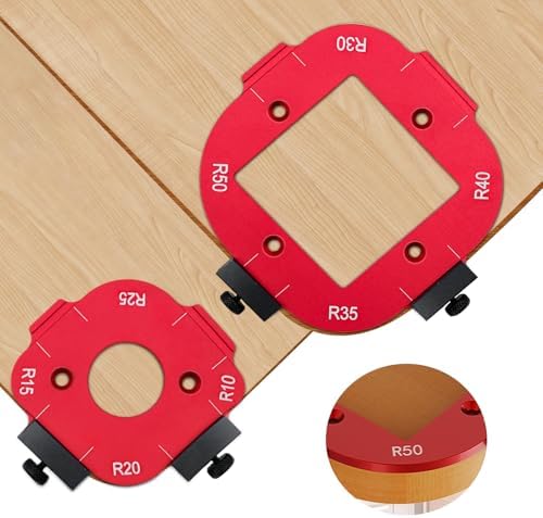 Amazon.com: Draxzor 2 Pack Router Corner Radius Template, Premium ...