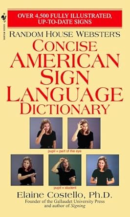 Amazon.com: Random House Webster's Concise American Sign Language ...