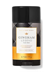 Bath & Body Works Gingham Legend Antiperspirant Deodorant 77 g : Amazon ...