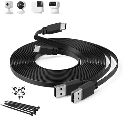 Amazon.com: Itramax USB A to USB C Charging Cable 20FT/2Pack,Flat USBC ...