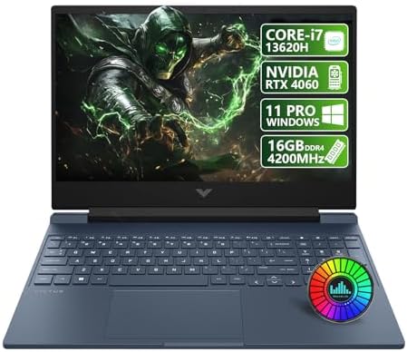 Amazon.com: HP Victus 15 - Laptop para juegos, pantalla FHD de 15.6 pulgadas de 144 Hz, Core i7 ...