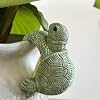 Amazon.com: JARPSIRY Cute Climbing Tortoise Flower Pot Hugger Figurines ...