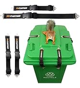 Amazon.com: 2PCS Trash Can Locks for Animals with Double Metal Claw ...