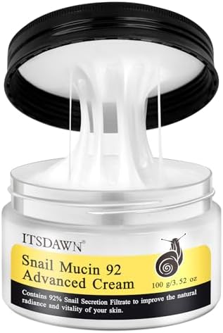 Amazon.com: ITSDAWN Snail Mucin 92% Moisturizer, Snail Mucin Serum ...