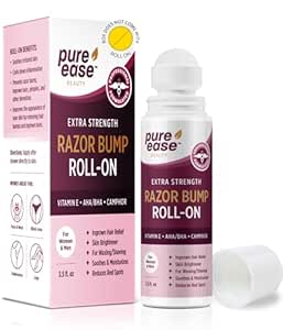 Amazon.com: Razor Bump Solution for Bikini Area – Ingrown Hair Serum ...