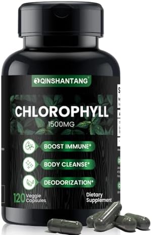 Amazon.com: Chlorophyll Capsules 1500mg -Concentrated Natural Energy ...