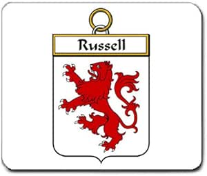 Amazon.com: Russell Family Crest Coat of Arms Mouse Pad : Office Products