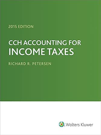 Amazon.com: CCH Accounting for Income Taxes, 2015 Edition ...