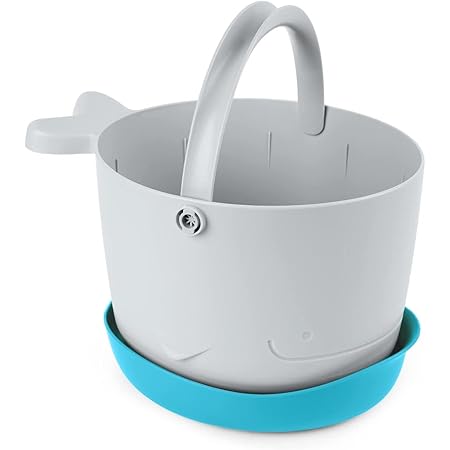 Amazon.com : Skip Hop Bath Toy Storage, Moby Stowaway Bucket, Grey ...