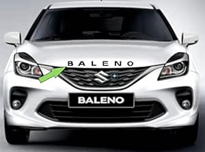Carlooks BALENO 3D Letters and Sticker for car_ Black : Amazon.in: Car ...
