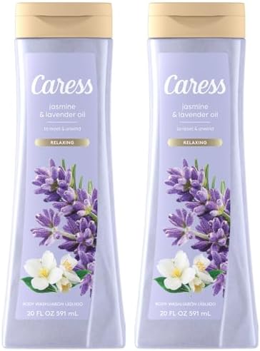 Amazon.com : Caress Body Wash, Relaxing Jasmine & Lavender, 2-Pack ...