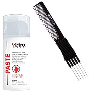 Amazon.com : Retro Hair PASTE for All Hair Types, Shaping & Piecing (w ...