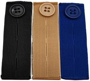 Amazon.com: 12PCS Elastic Waist Extenders, Adjustable Waistband ...