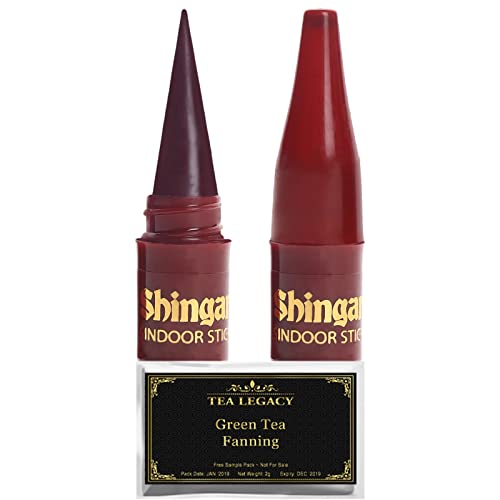 Yogic Mantra Shringar Sindoor Sticks Deep Red Color (2 Pack with ...