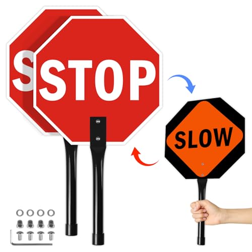 Best Lighted Stop Signs for Crossing Guards: Durable, Visible Paddles ...